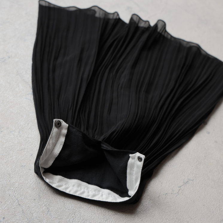 Wind Flare Pleats Skirt | MarukoHalu